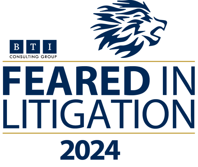 62 Law Firms Most Feared in Litigation - The BTI Consulting Group
